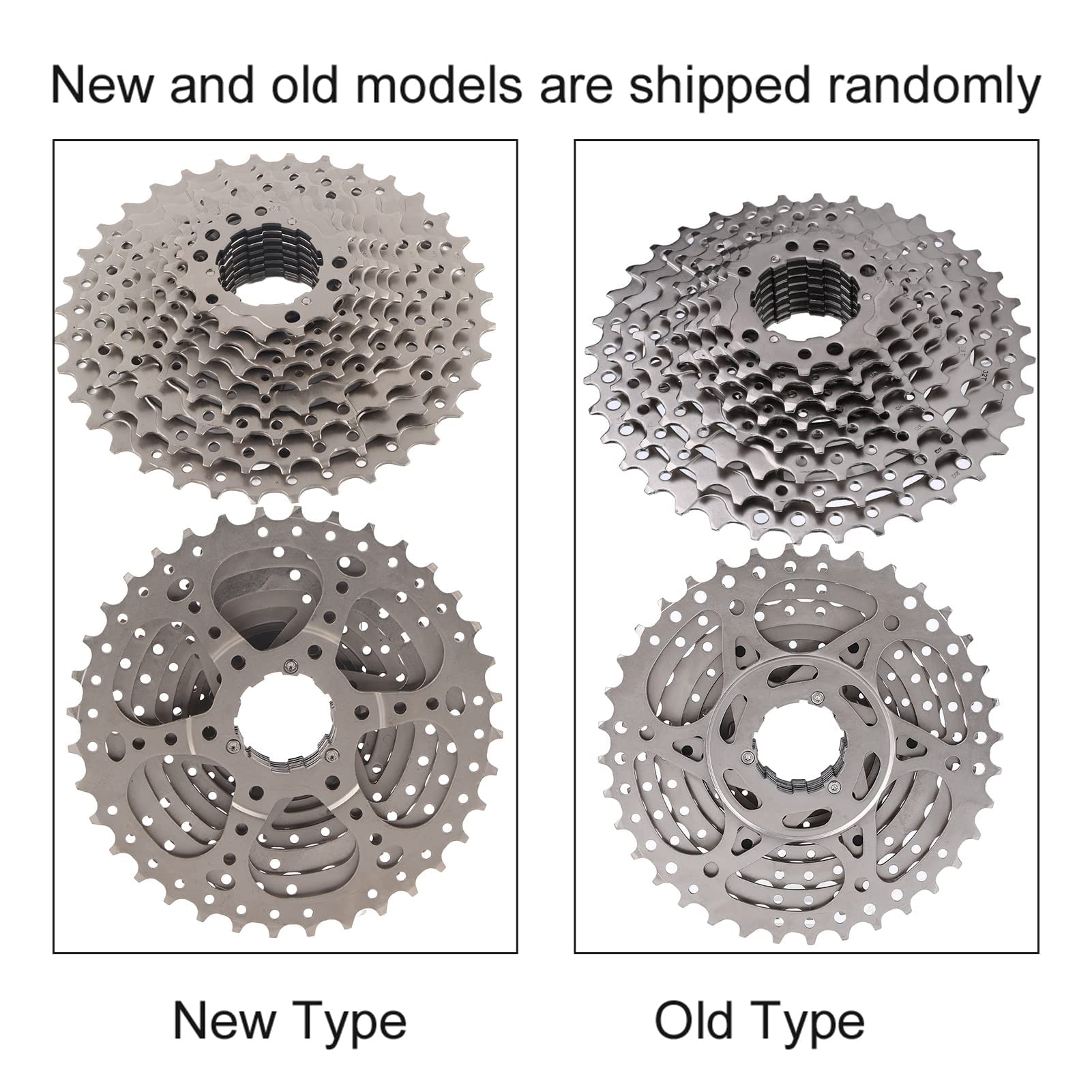 Alomejor Freewheel 9/10/11/12 Speed Freewheel Bike Cassette Mountain Cycling Freewheel Cassette Sprocket Gear (10S 11 36T)