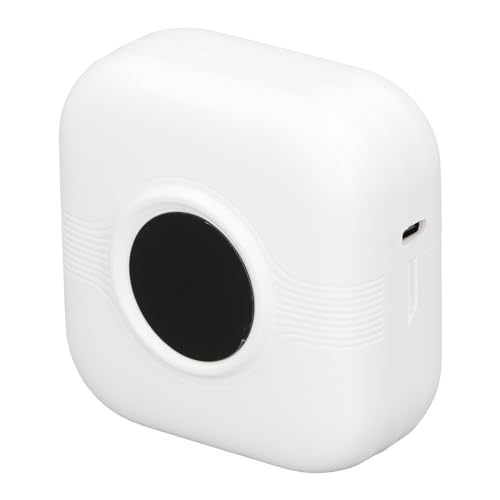 ANGGREK Mini Printer, Multifunctional Thermal Printing Technology Portable Fast Connection Mini Pocket Printer for Home