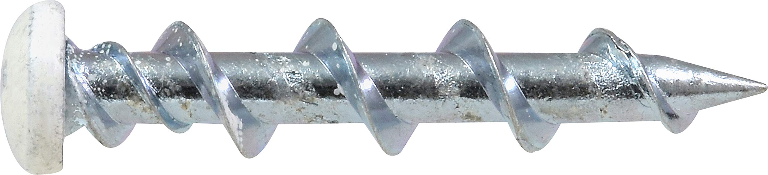 Hillman 42007 WALLDOG Screw & Anchor in One White Pan Head Phillips, 3/16" x 1-1/4", 20 Pieces