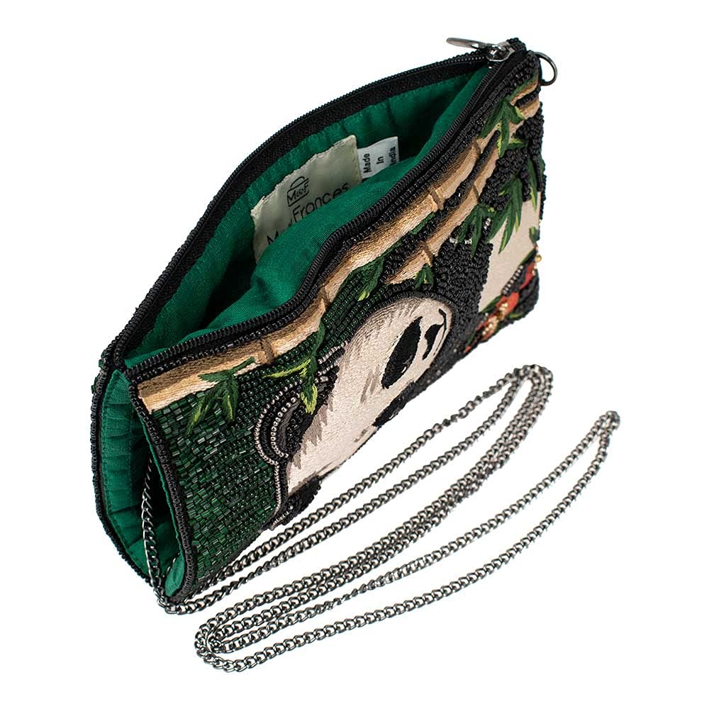 Mary Frances womens Mary Frances Panda Love Crossbody Phone Bag, Multi, One Size US