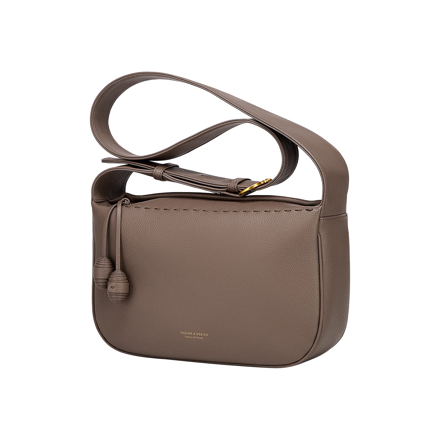 Cnoles Crossbody Shoulder Bags For Women Leather Purse And Handbags Ladies Evening Cell Phone Bag Wallet Purse Grey