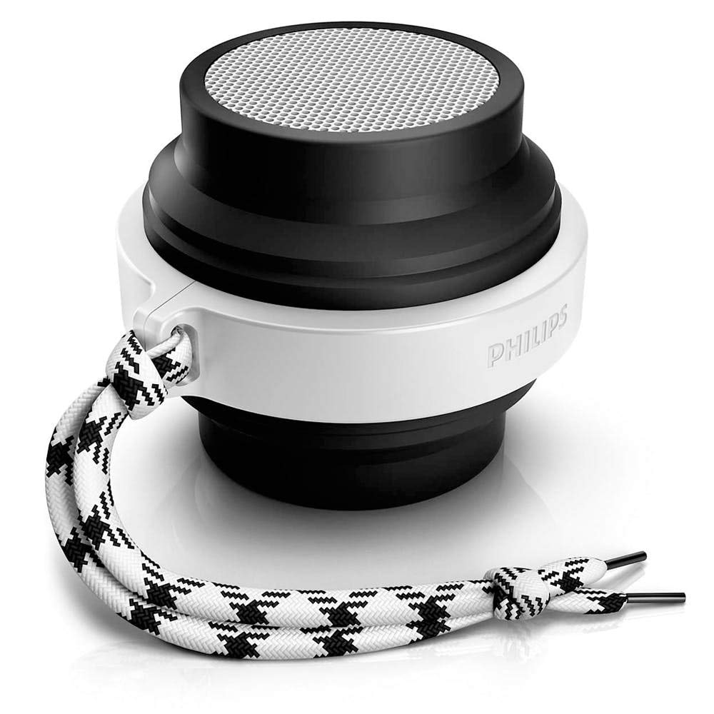 Philips FLEX BT2000B/37 Bluetooth Wireless Portable Speaker (Black/White)