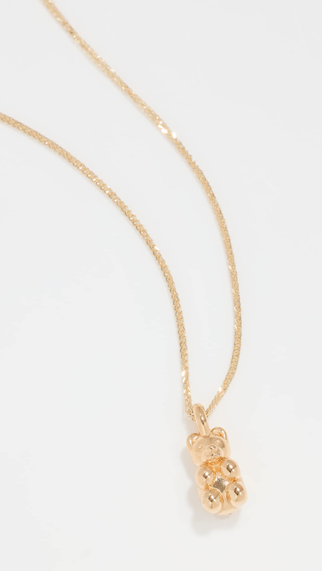 Ariel Gordon Jewelry Women's 14k Gummy Bear Necklace, Yellow Gold, One Size