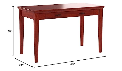 Leick Westwood Laptop/Writing Desk, Brown Cherry Finish