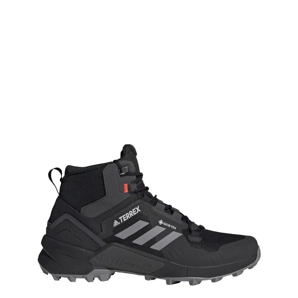 adidas Terrex Swift R3 Mid Gore-TEX Hiking Shoes Men's, Black, Size 9