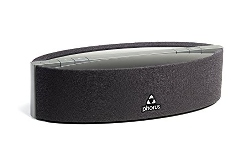 phorus PS5 Speaker - 24 bit / 192 kHz Hi-Res Music Streamer with Spotify, AirPlay, Windows Streaming, Bluetooth AptX, and Play-Fi