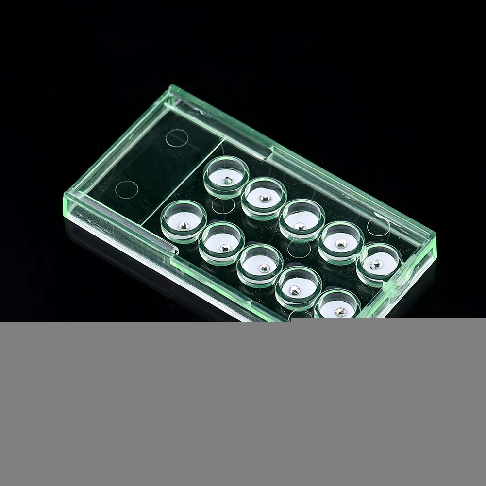 Tooth Ornaments, 10pcs 2mm Dental Crystal Tooth Ornaments Tooth Gems Teeth Jewelry Gem Decoration White with Box
