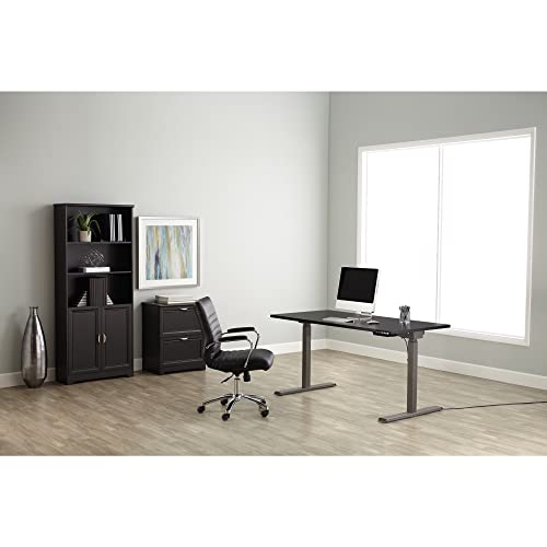 RealspaceĀ® Magellan Performance Electric Height-Adjustable Standing Desk, 60" W, Espresso