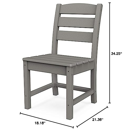 POLYWOOD® Lakeside Dining Chair, Slate Grey