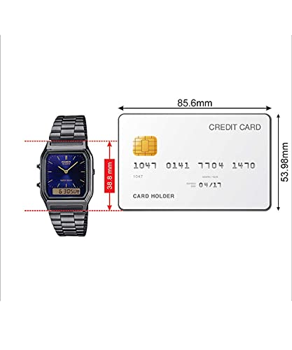 Casio Analog-Digital Fashion Quartz Mens Vintage Casio AQ-230GG-2A
