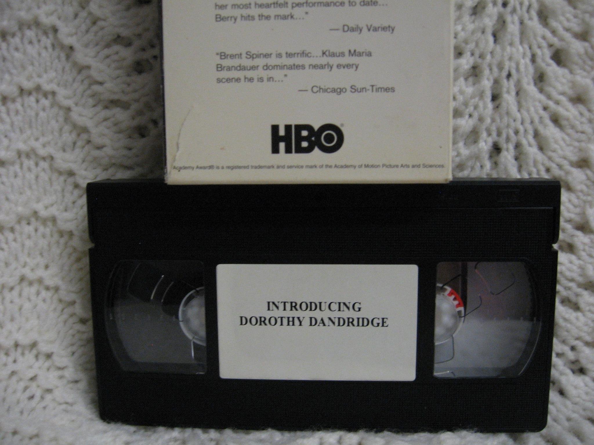 Introducing Dorothy Dandridge - Emmy Consideration Video [VHS] HBO (1999)