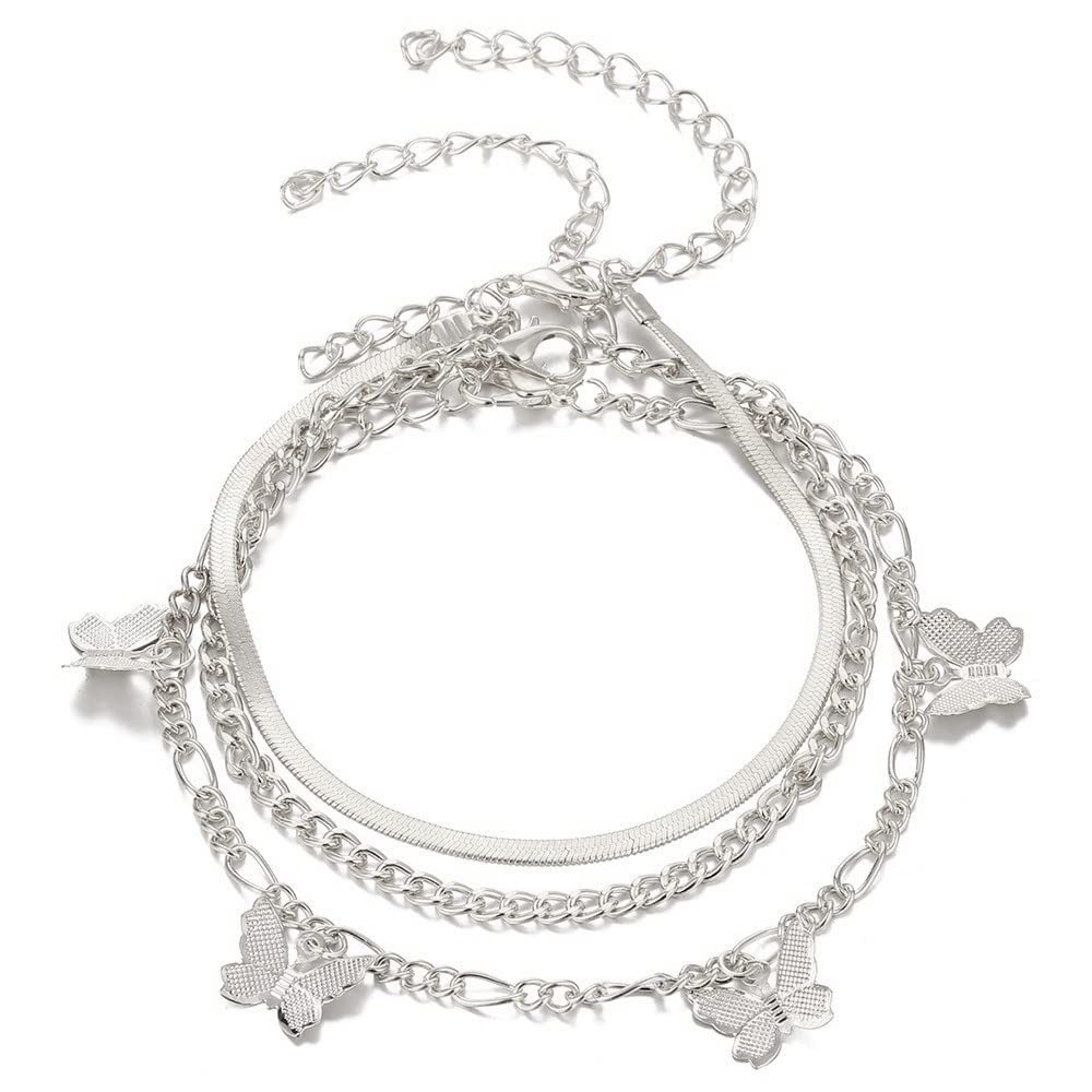 Anklet Foot Geometry Chain Ankle Summer Bracelet Pendant Charm Sandals Barefoot Beach Foot Bridal Jewelry A028 Useful