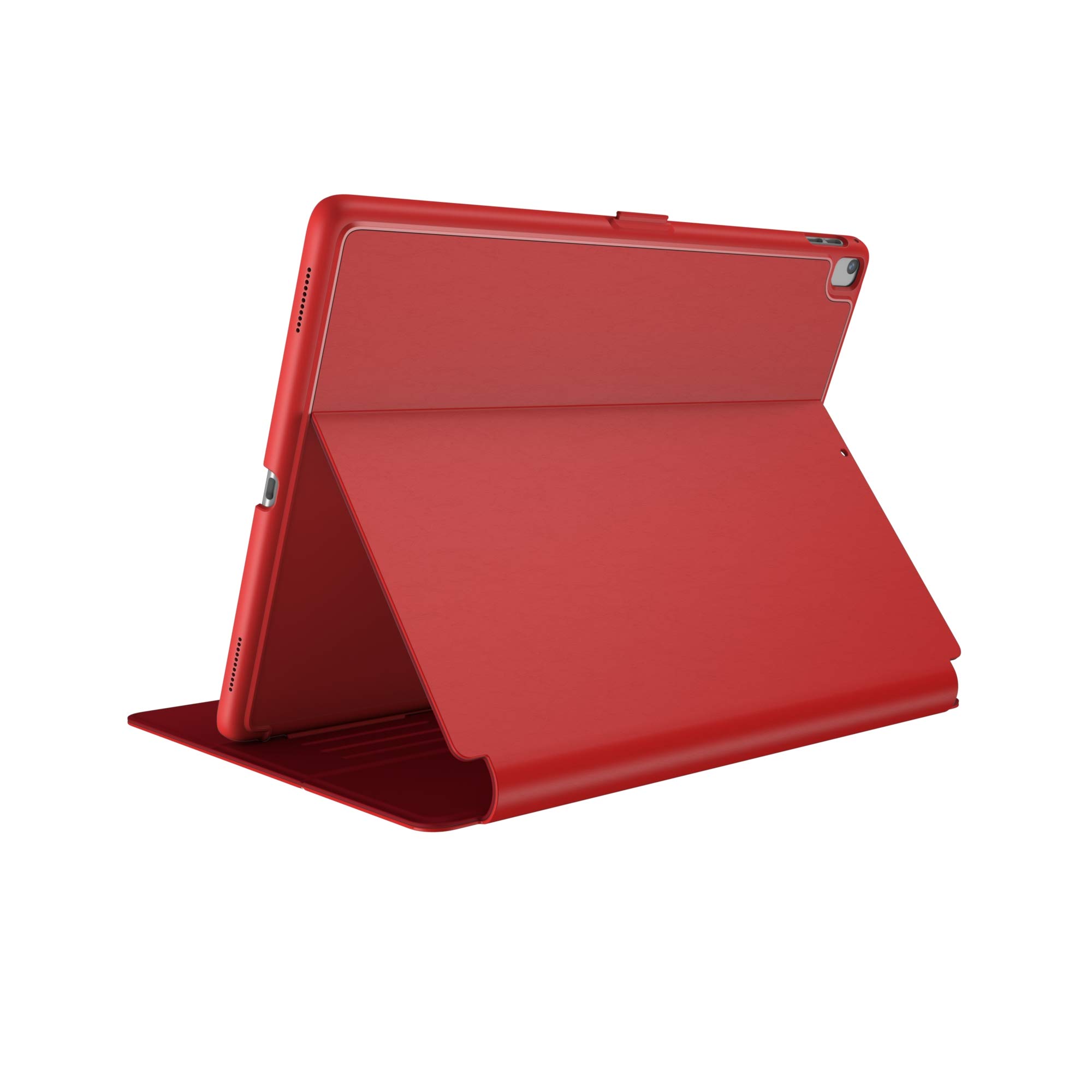 Speck Products Compatible Case for Apple iPad 9.7" (2017/2018, Also fits 9.7" iPad Pro/Air 2/Air), Balance FOLIO Case/Stand, Dark Poppy Red/Velvet Red