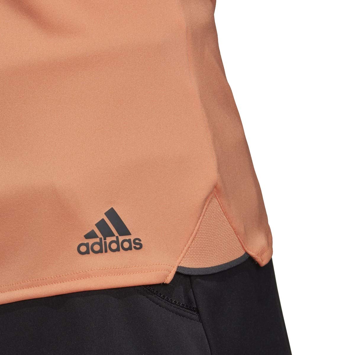 adidas Women's Club Tank Amber Tint/Gray Large