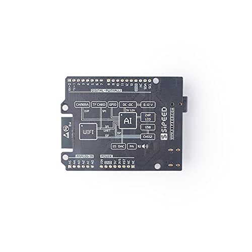 ATOZS for Maix Duino K210 RISC-V AI+LOT ESP32 Board +2.4Inch Screen+G4.4 Camera +Microphone Array+Binocular Camer Replacement Kit