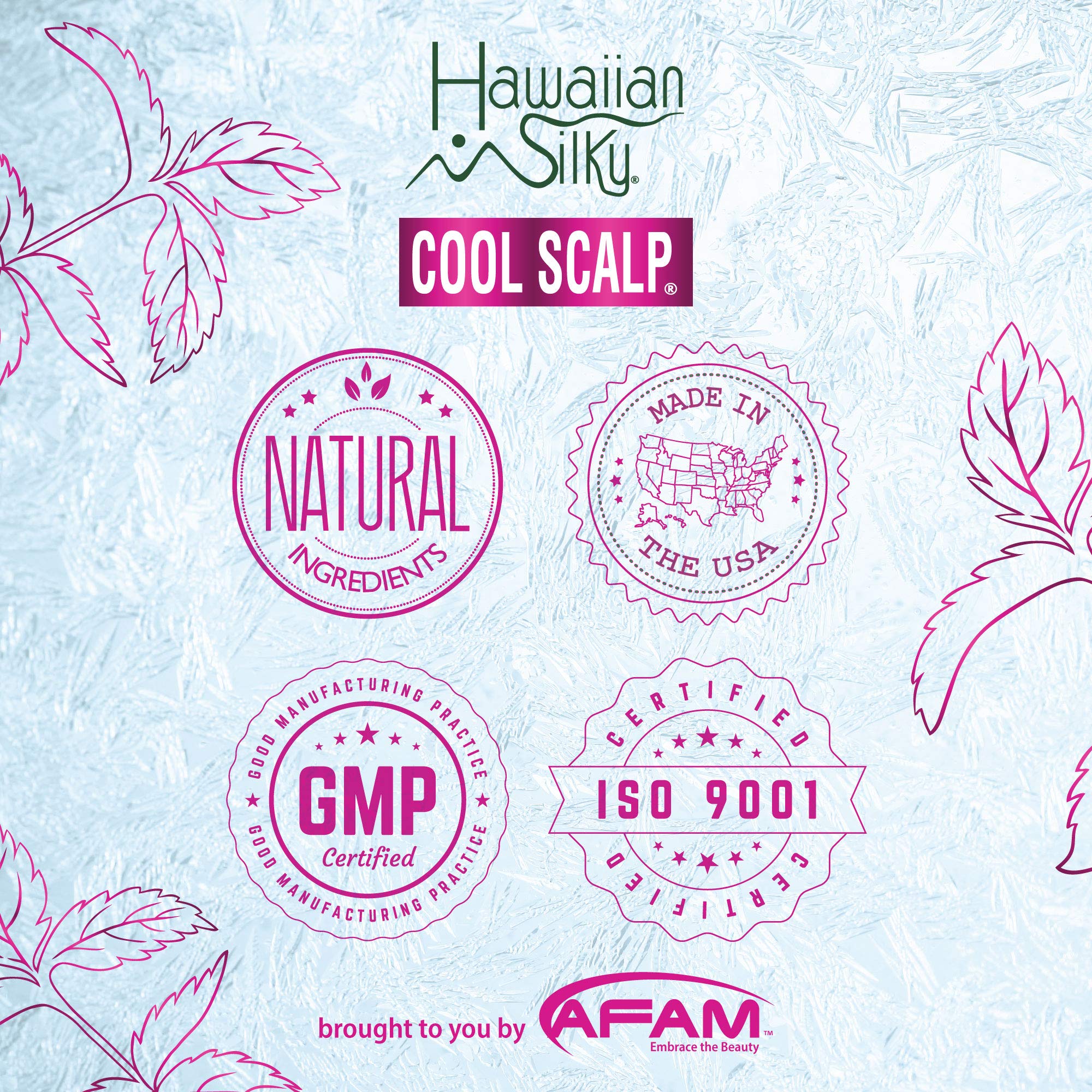 Hawaiian Silky Cool Scalp Leave-In Conditioner Cream, 16 fl oz - Locks in Moisture - Anti-Breakage - Repairs Dry & Damaged Hair