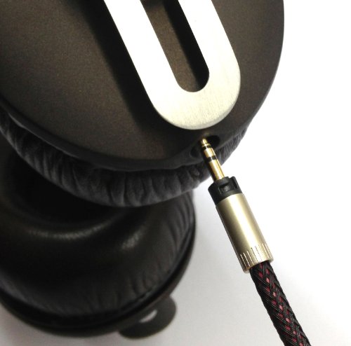 NewFantasia Replacement Audio Upgrade Cable Compatible with Sennheiser Momentum, Momentum 2.0, HD1 Over-Ear On-Ear Headphones 1.2meters/4feet