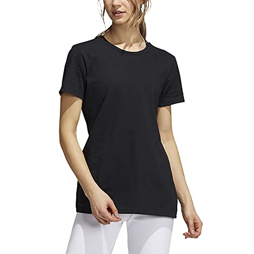 adidas Women's Amplifier Tee, Black, 3X-Large