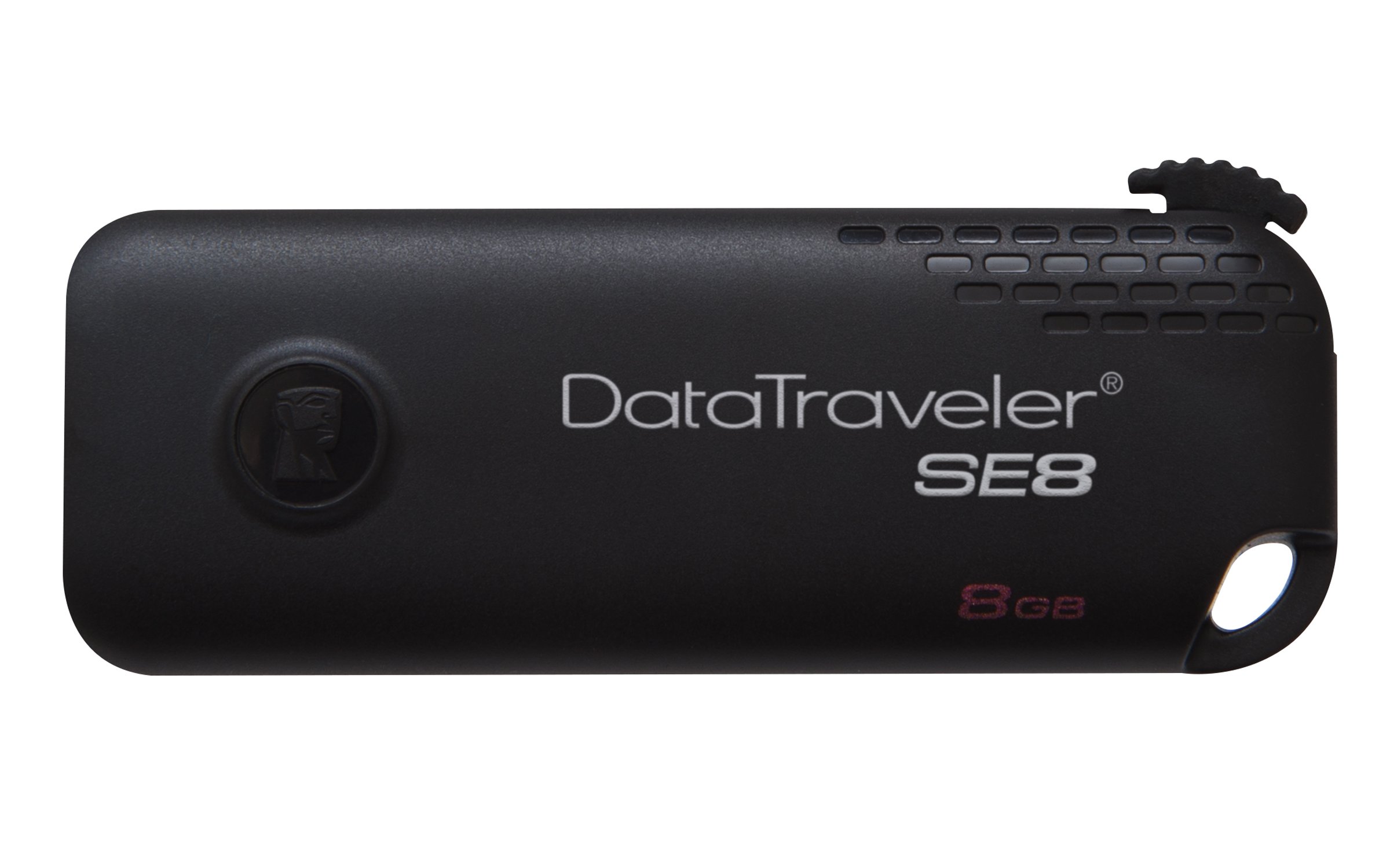 Kingston Digital 8 GB Data Traveler SE8 USB 2.0 Flash Drive, Black (DTSE8/8GB)