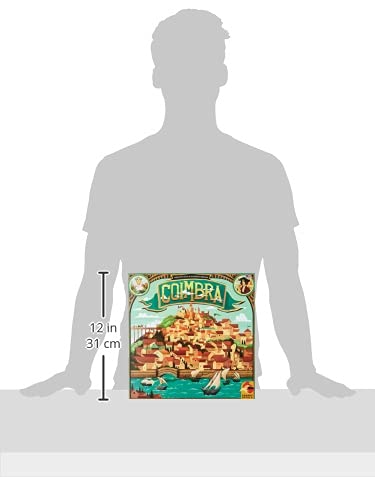 Coimbra Board Game - Renaissance Strategy Game with Innovative Dice Mechanism for Kids & Adults, Ages 14+, 2-4 Players, 60-90 Minute Playtime, Made by Eggertspiele