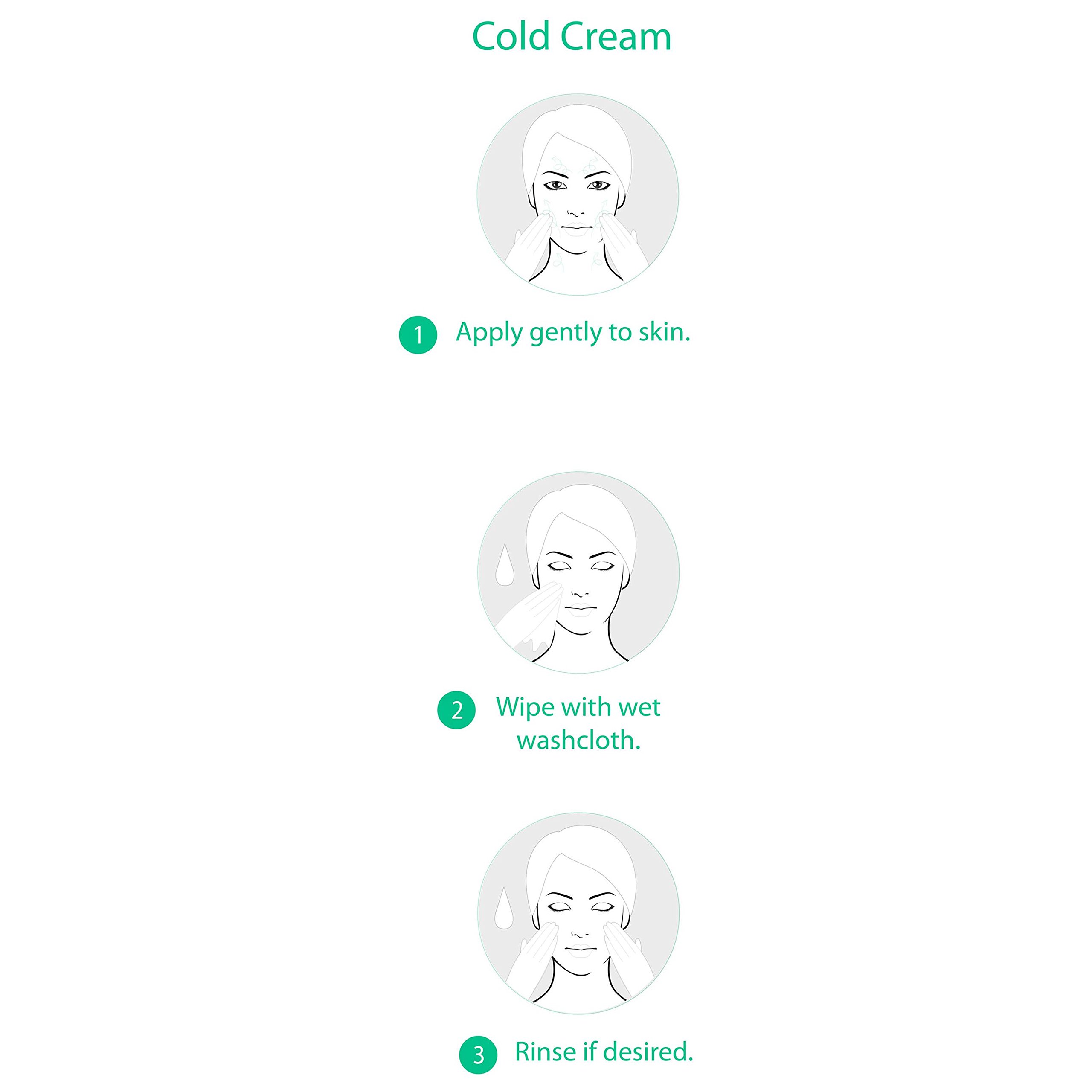 POND'S Cold Face Cream, Skin Care Facial Cleanser for All Skin Types, Deep Moisturizing Face Wash & Makeup Remover, 9.5 oz, 3 Pack