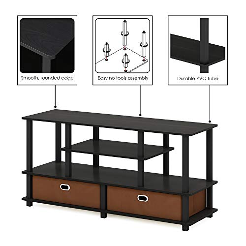 Furinno JAYA TV Stand for up to 50-Inch TV