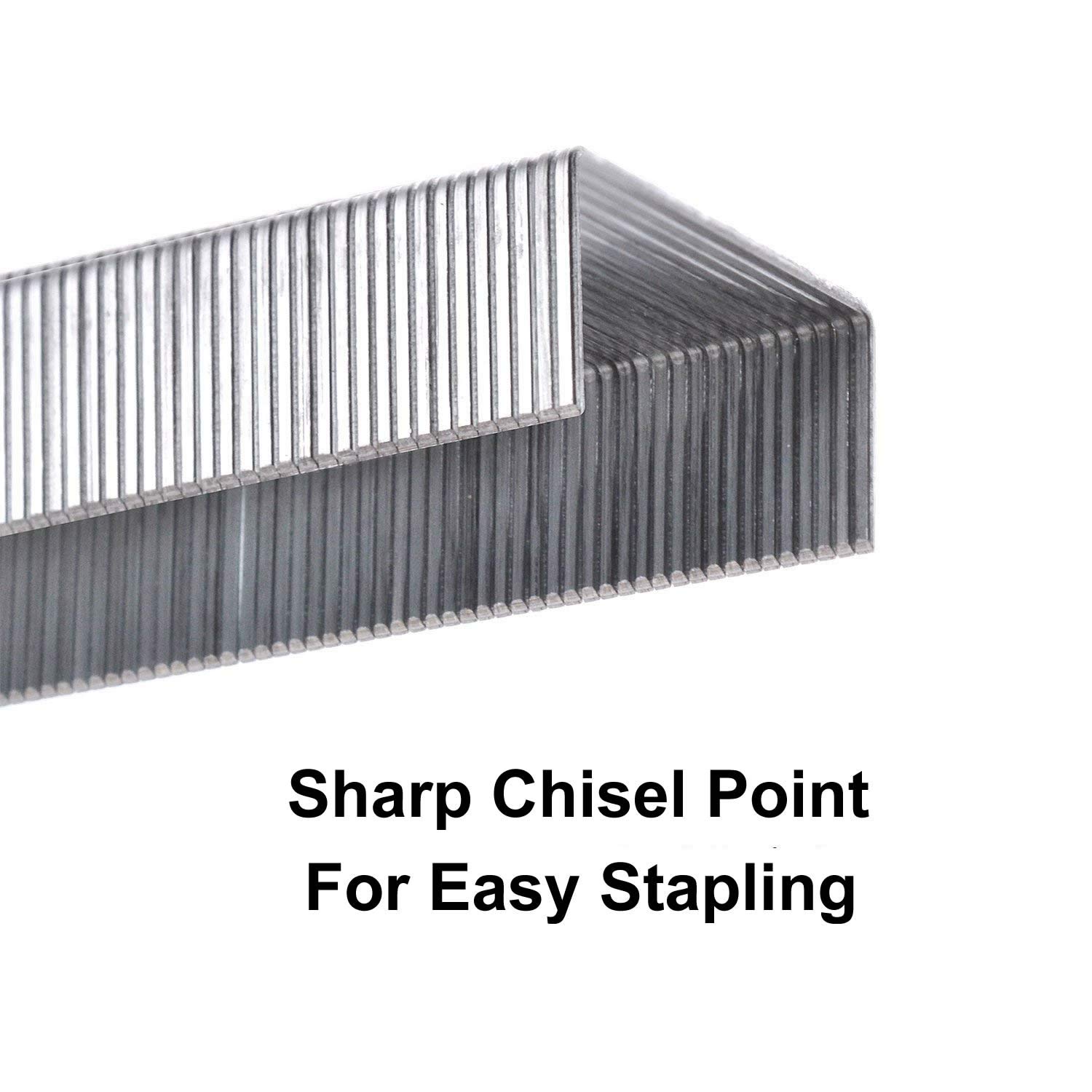Alsisk Pack of 4000PCS No.10 Mini Staples(Smaller Than Standard Staples) .Silver