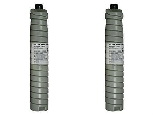 Ricoh 828080 Black Toner Cartridge 2-Pack for Pro 907, 1107, 1357