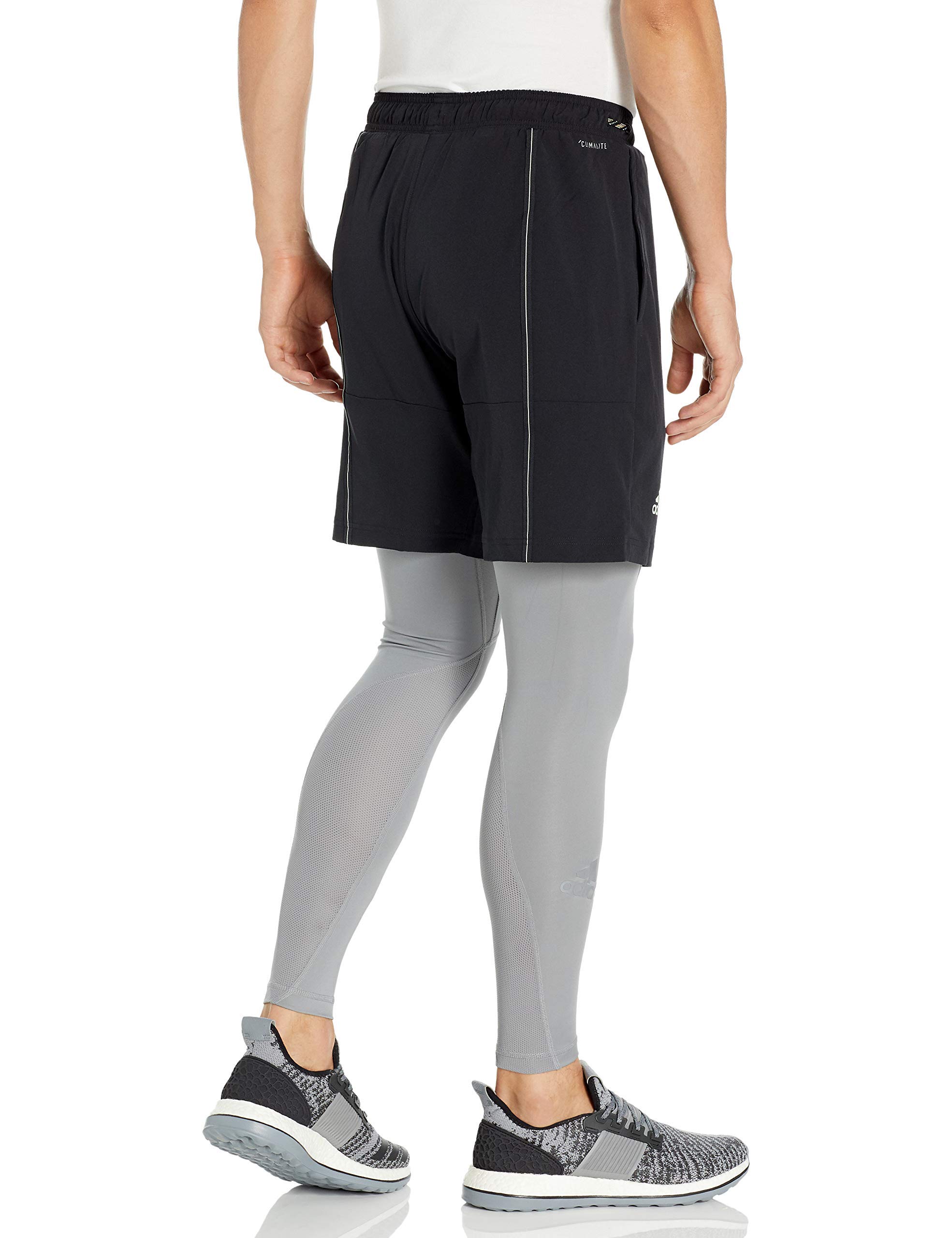 adidas 2in1 Tennis Short, Black, Large