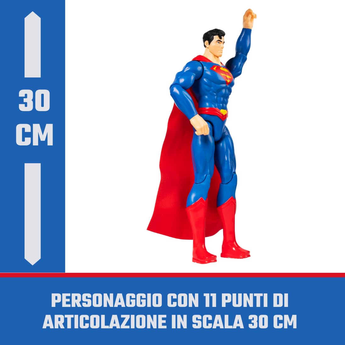 DC Comics, 12-Inch Superman Action Figure, Collectible Kids Toys for Boys and Girls