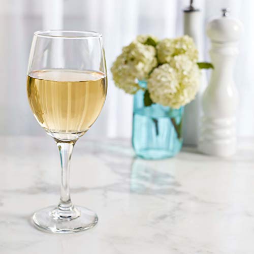 Libbey Classic White Wine Glasses, 14-ounce, Set of 4