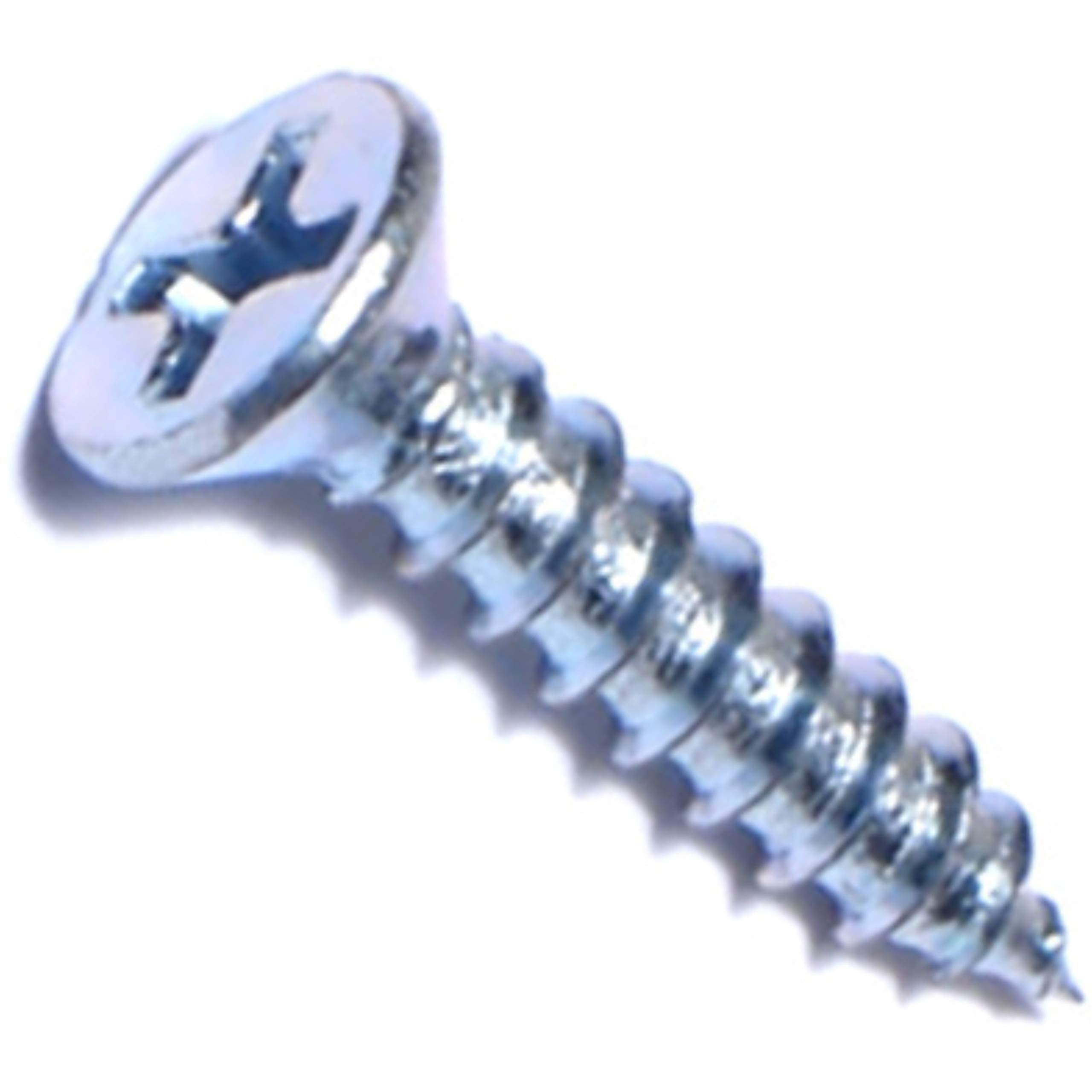 Hard-to-Find Fastener 014973292270 Phillips Flat Wood Screws, 7 x 3/4, Piece-100,zinc