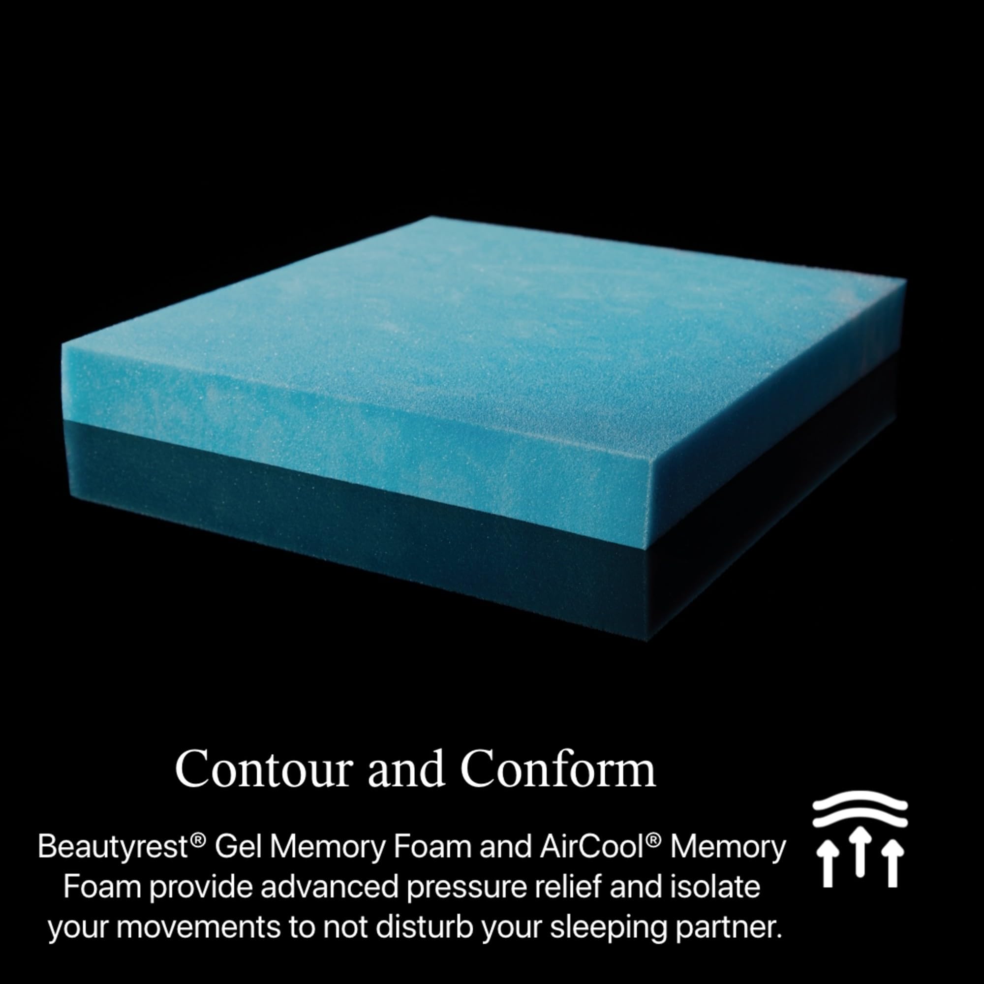 Beautyrest Black Hybrid LX-Class 13.5β Medium Queen Mattress, Cooling Technology, Supportive, CertiPUR-US, 100-Night Sleep Trial, 10-Year Limited Warranty