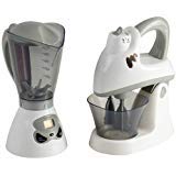 Constructive Playthings Play Kitchen Appliances, Kids Blender and Mixer Toy, Realistic Designs, Developmental Toddler Toys, Ages 3 Years and Up