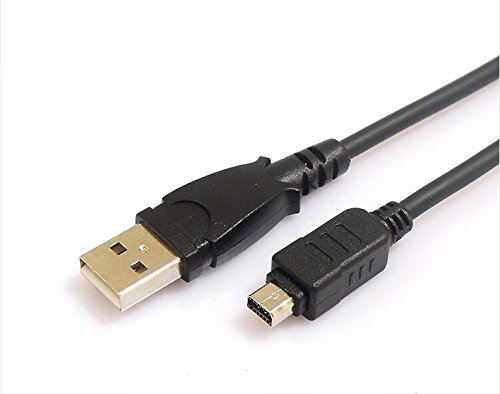 MaxLLTo USB Cable for Olympus Tough TG-610 TG-850, Extra Long 5ft 2in1 USB Data SYNC-Charge Charging Cable Cord for Olympus Stylus Tough TG-610 TG-850 Camera
