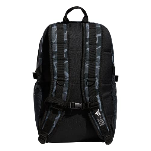 adidas Energy Backpack, Nomad Camo Grey/Carbon Grey/Vivid Red, One Size