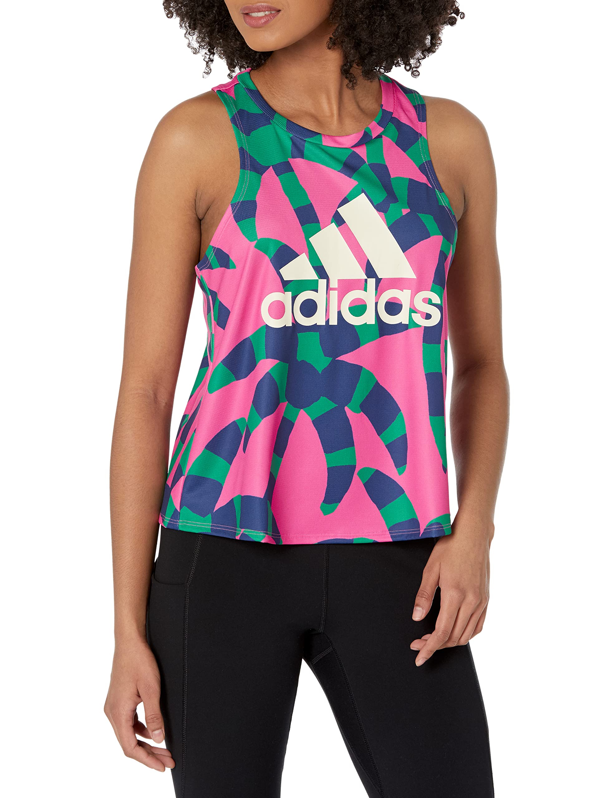 adidas Female Tank, Off White,S