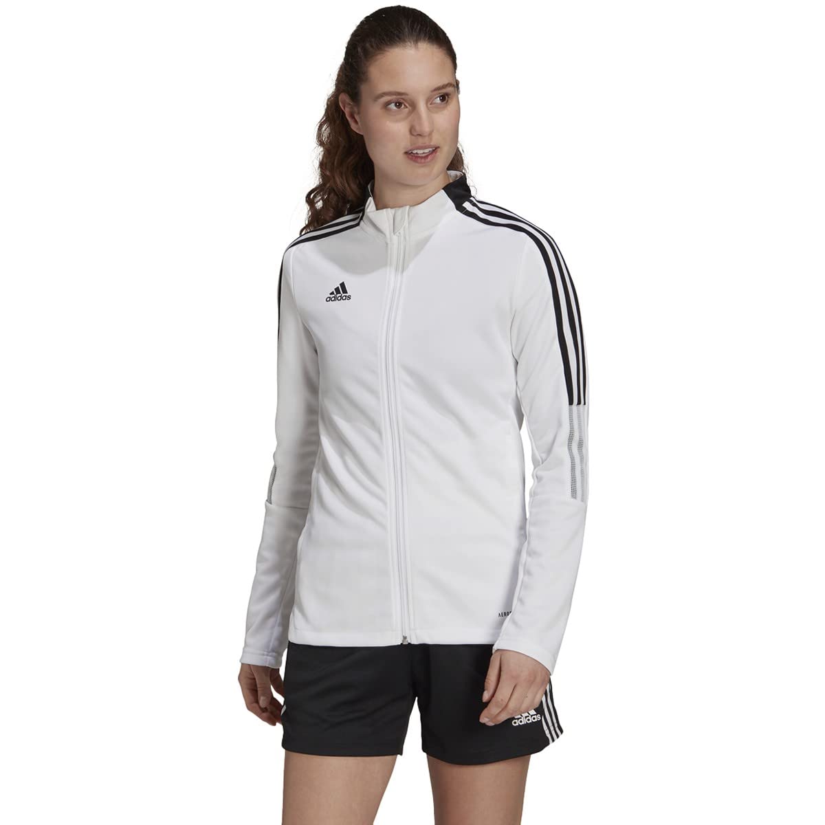 adidas womens Tiro 21 Track Jacket White XX-Small