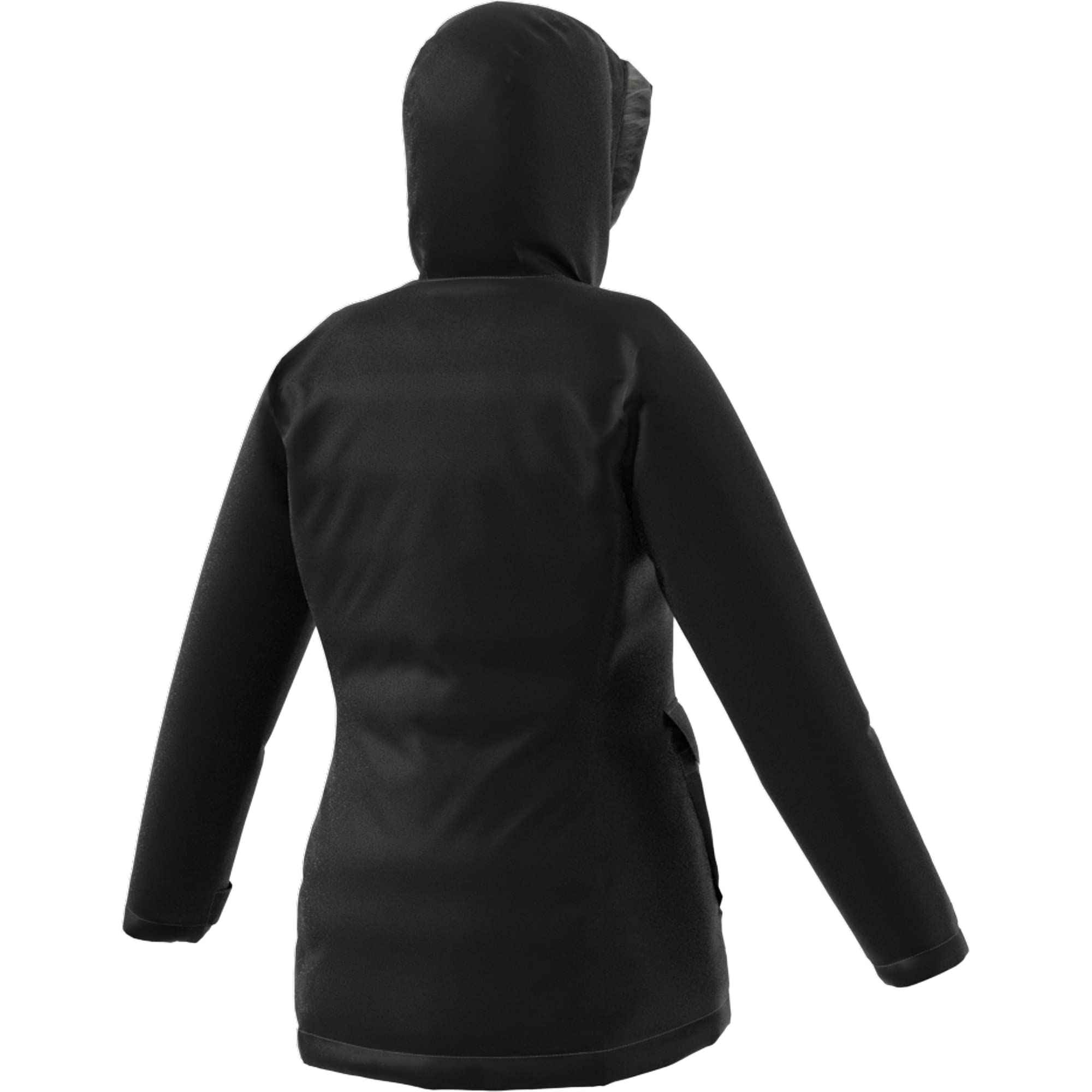 adidas womens Utilitas Hooded Parka Black Small