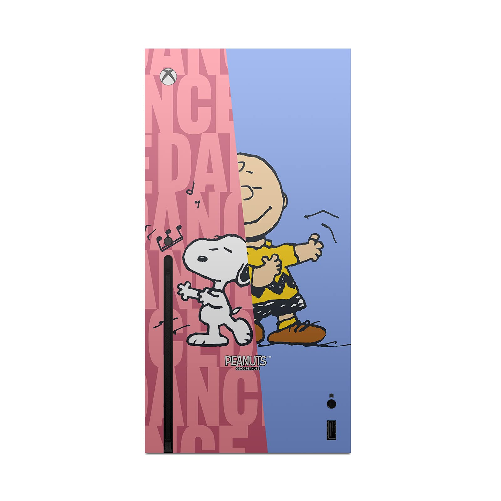 Head Case Designs Officially Licensed Peanuts Snoopy & Charlie Brown Character Graphics Vinyl Sticker Gaming Skin Decal Cover Compatible With Xbox Series X Console and Controller Bundle