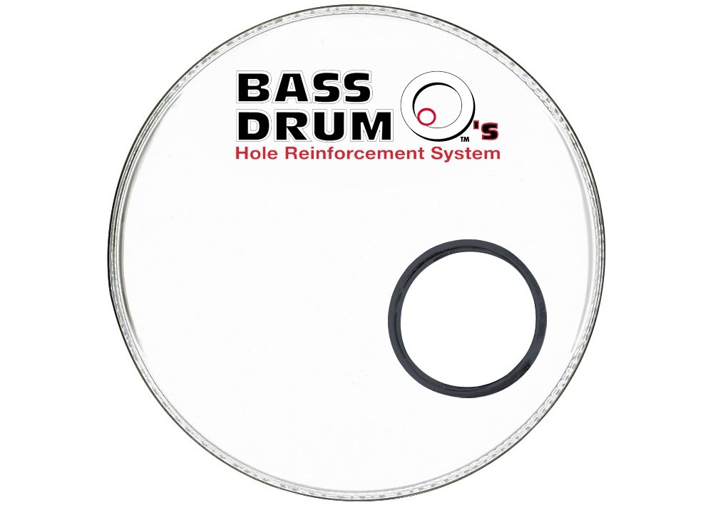 ahead AOBR4 4 inch O Bass Drum-Brass