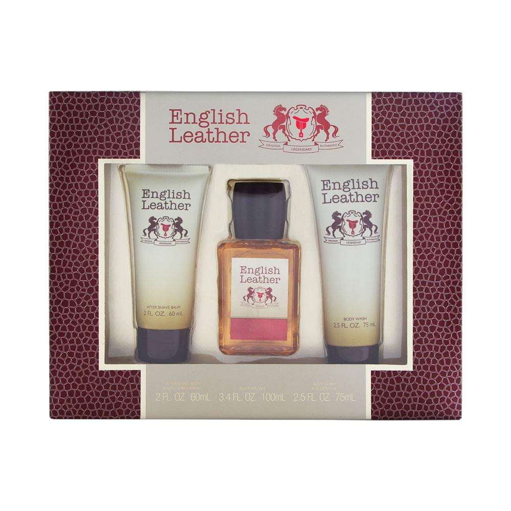 English Leather 3 Piece Set for Men, 3.4 Ounce