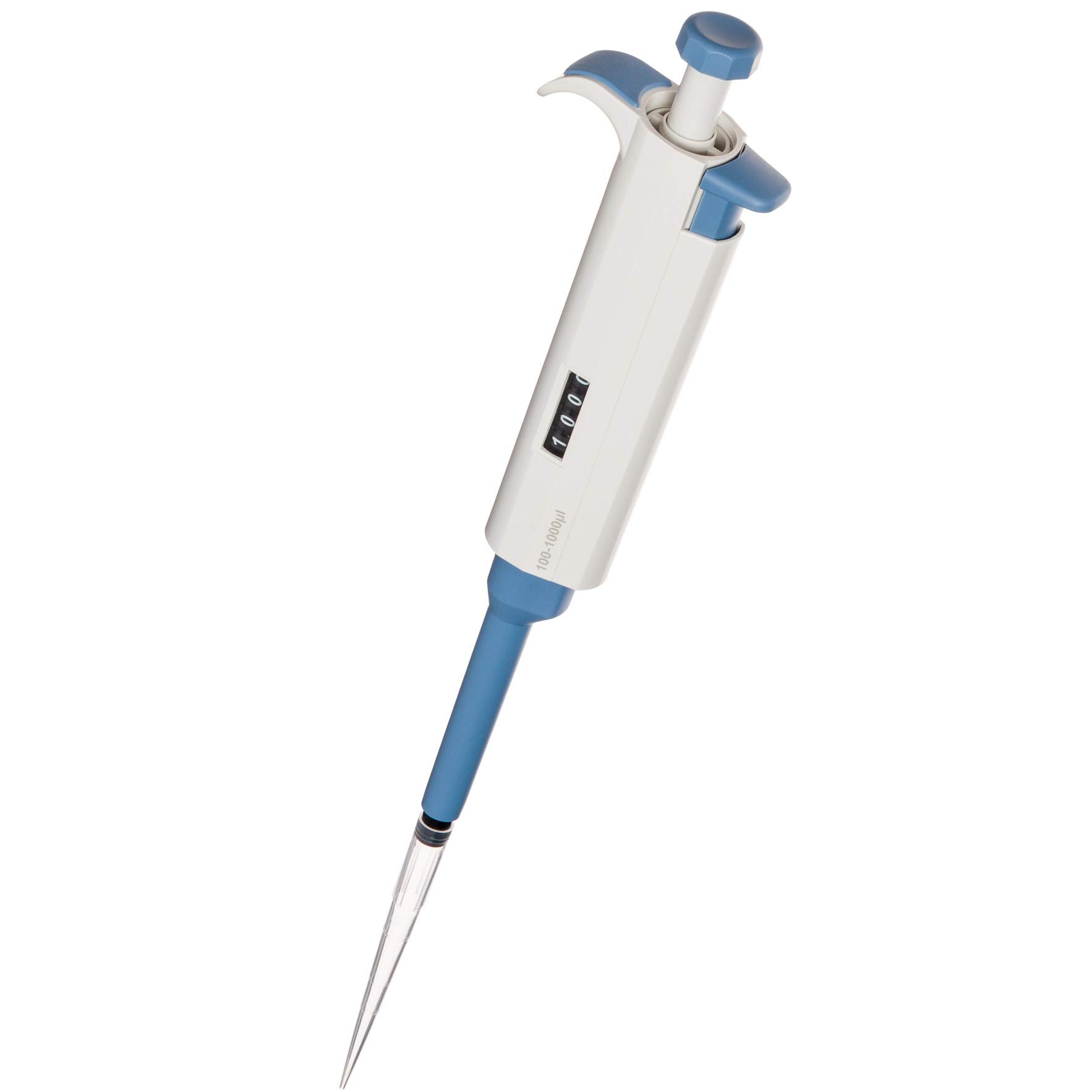 Complete 6 Micropipettes Kit 0.1μl to 10ml : 6 Pipettors (0.1-2.5μl, 0.5-10μl, 10-100μl, 100-1000μl, 1000-5000μl, 2-10ml); Pipette Stand; 5 Racks of Sterile Pipette Tips