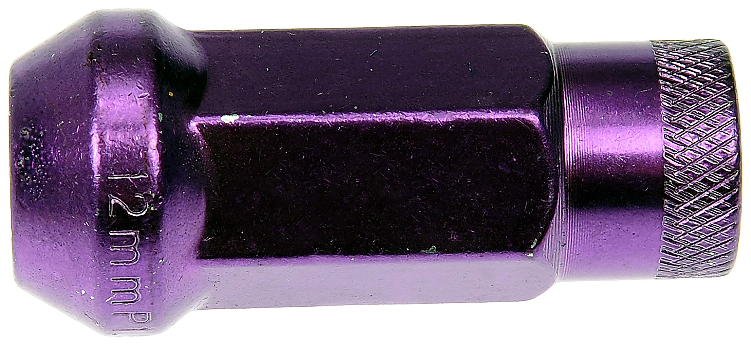 Dorman 713-385J Purple Open End Knurled Wheel Nuts Compatible with Select Models, 20 Pack