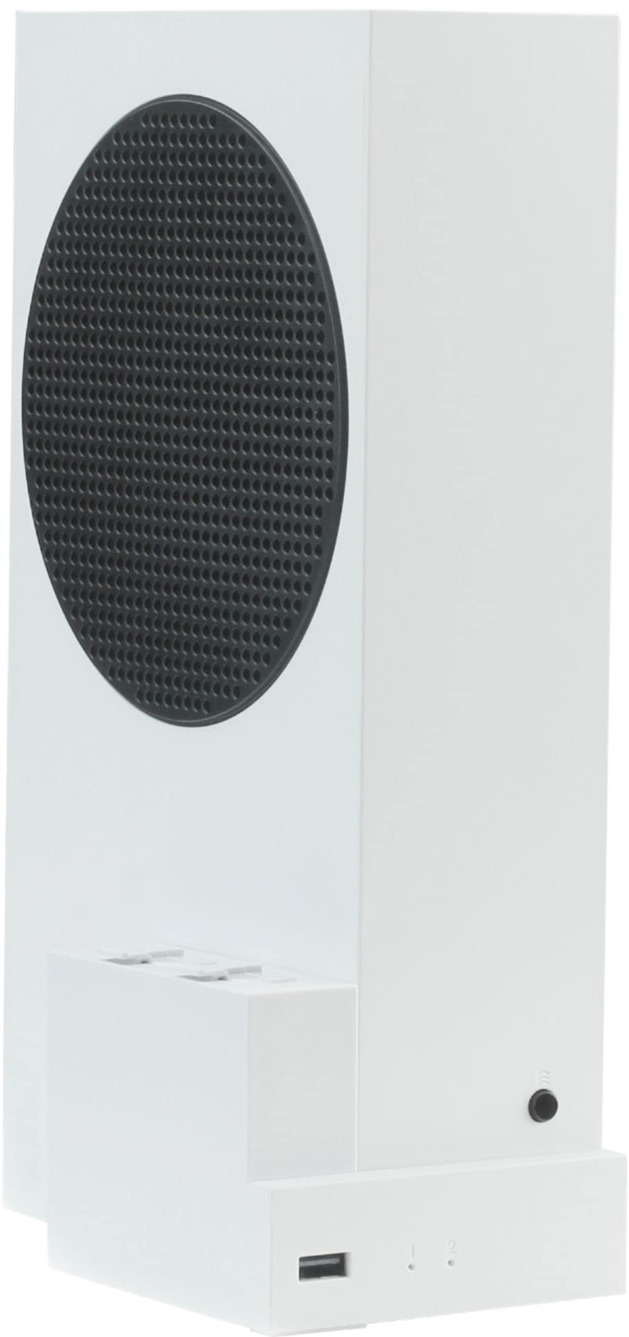 INSIGNIA Insignia - Side Dock Dual Battery Charger for Xbox Series S - White