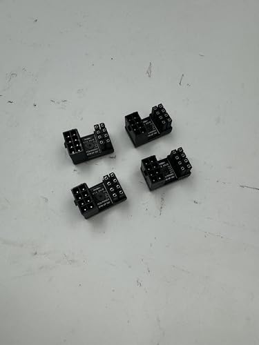 COMeap 8 Pin 180 Degree Adapter, GPU VGA PCIe 8 Pin U Turn 180 Degree Angle Connector Power Adapter Board for Desktop Graphics Card