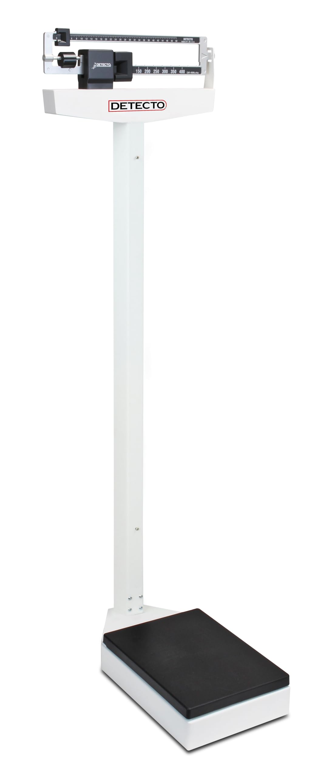 DETECTO 437 Mechanical Physician Beam Scale, No Height Rod/Wheels