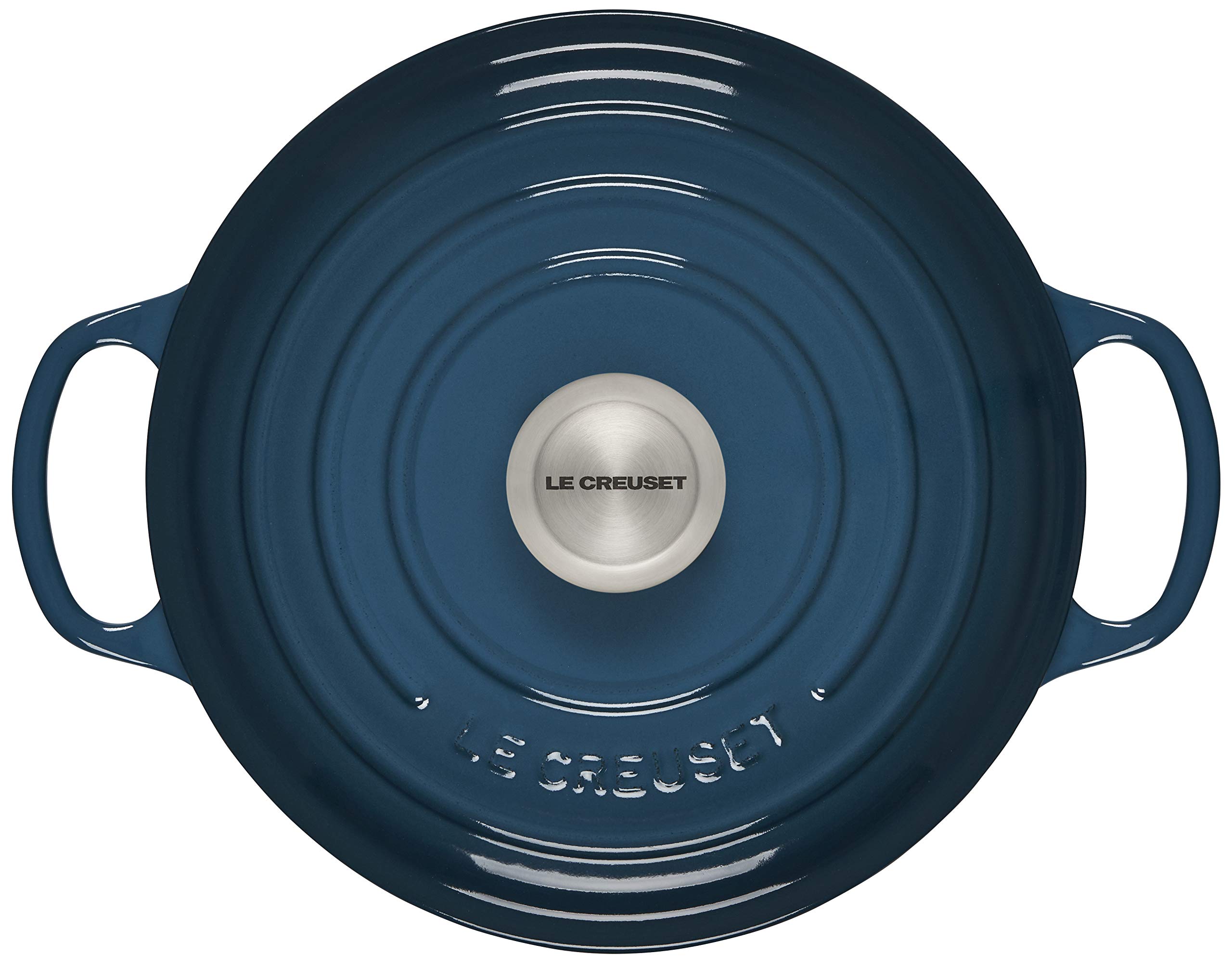 Le Creuset Enameled Cast Iron Signature Sauteuse Oven, 3.5 qt., Deep Teal