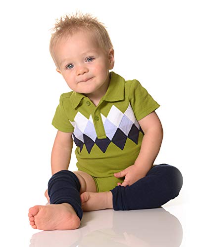 juDanzy 3 Pairs of Navy Black and Gray Baby and Toddler Boys Solid Colors Leg Warmers