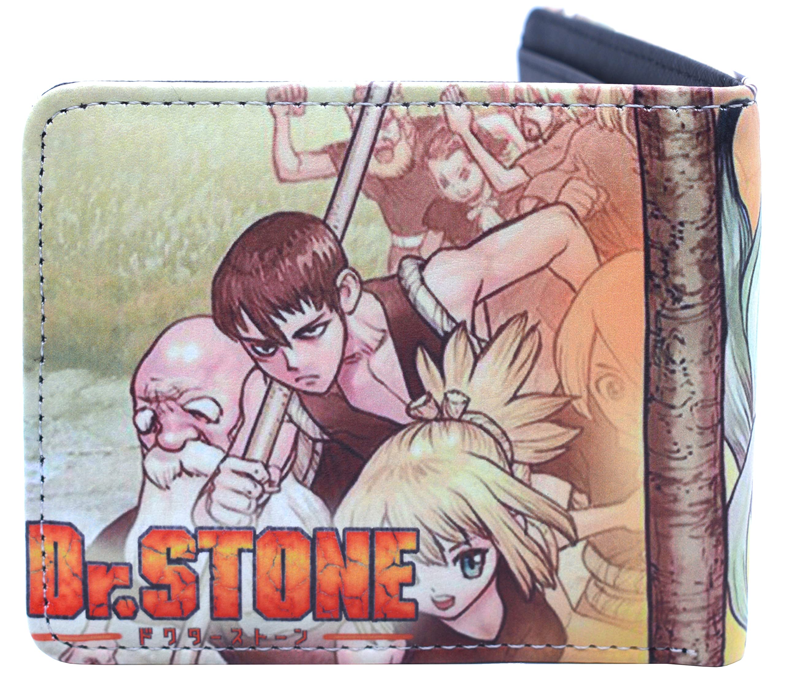 Amatensu Anime Characters Shishio Tsukasa wallet Amber wallet Asagiri Gen wallet Ishigami Senkuu wallet E